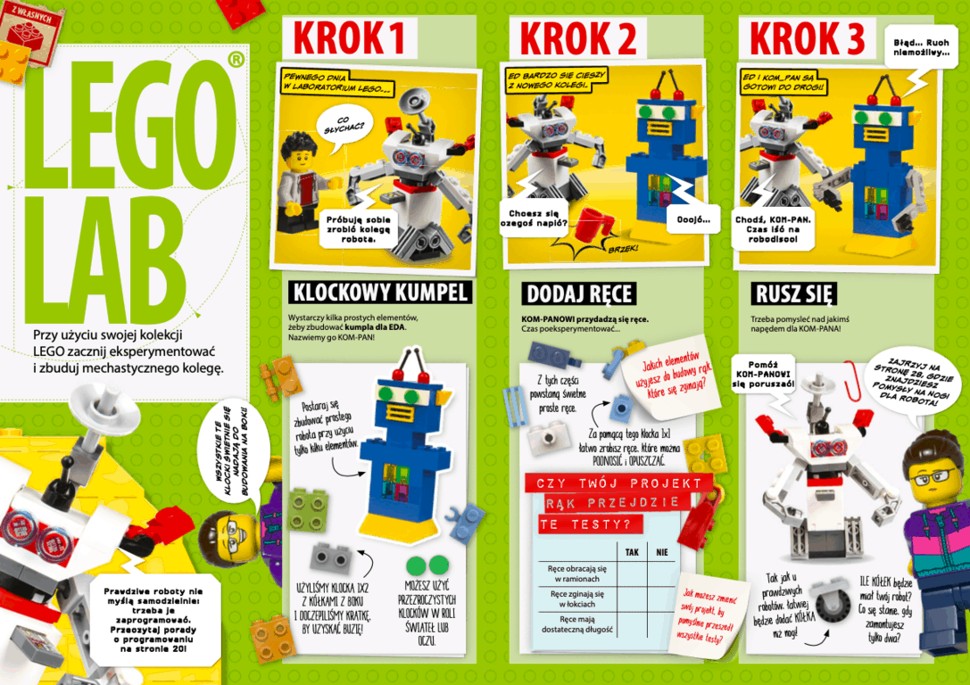 Lego Explorer. Nowy magazyn z robotem w prezencie | Branża Dziecięca